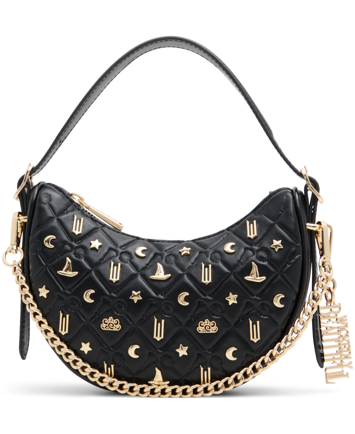 Click here for Aldo x Wicked Good News Medium Shoulder Bag - Blac... prices