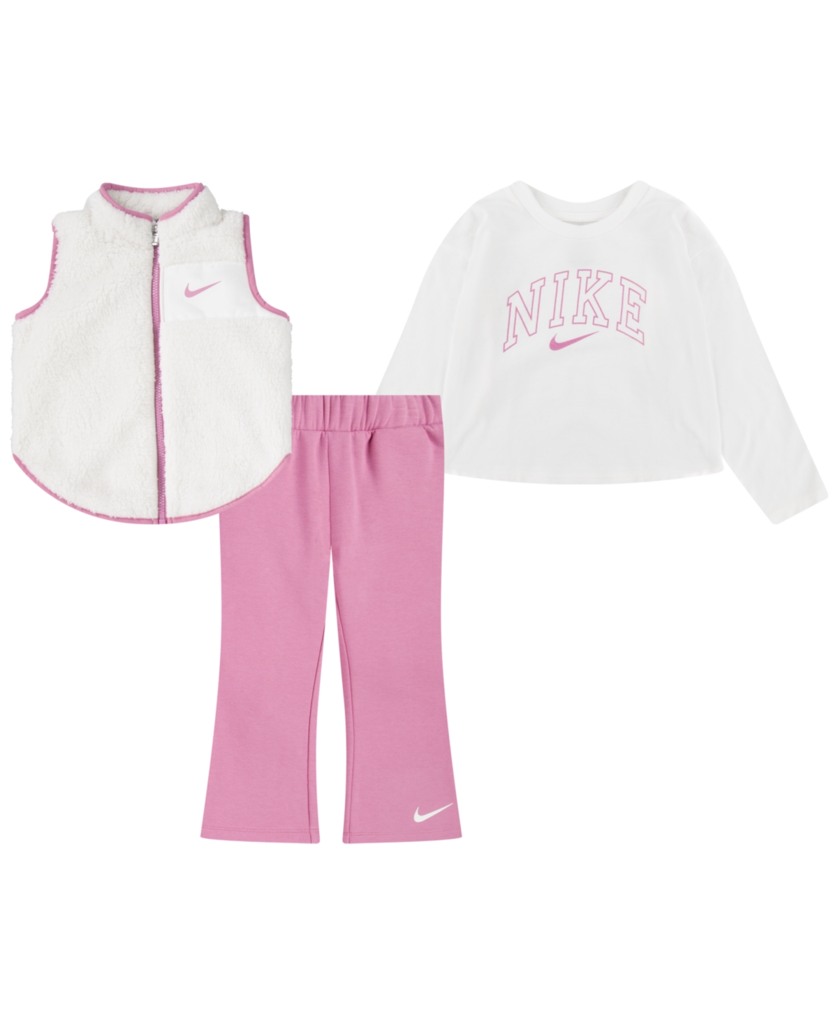 Click here for Nike Toddler Girls Swoosh Spirit Vest and Pants  3... prices