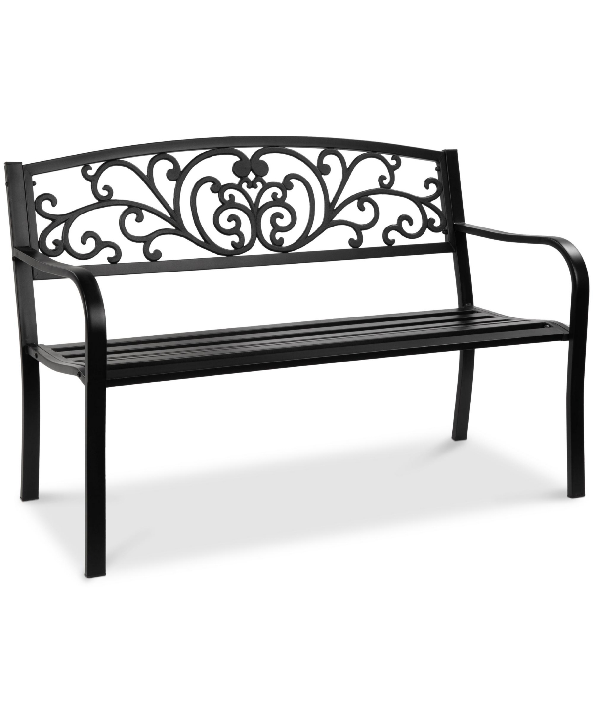 Click here for Best Choice Products Outdoor Steel Bench Garden Pa... prices