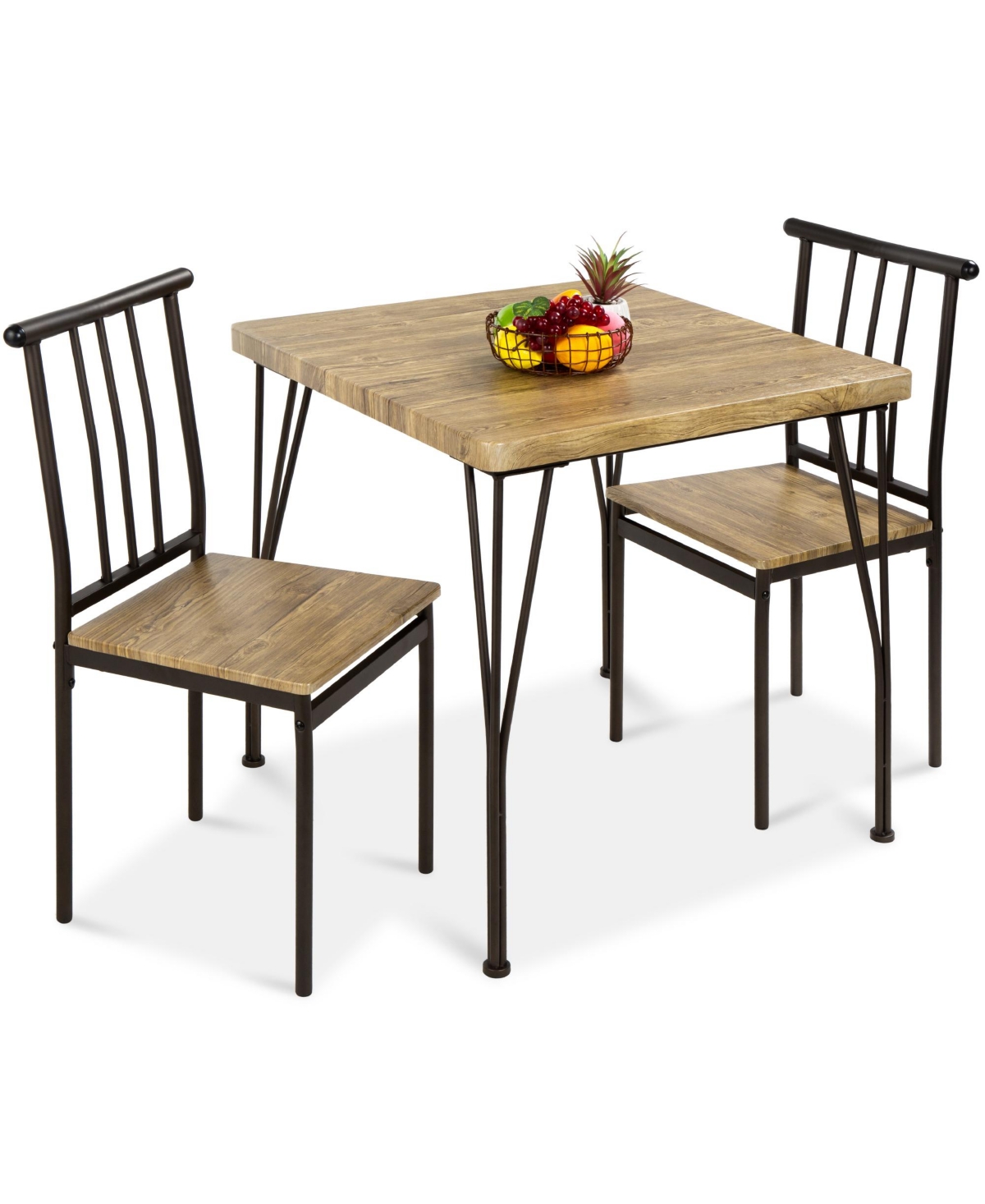 Click here for Best Choice Products 3-Piece Indoor Metal Wood Squ... prices