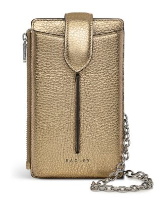 Radley London Hillgate - Metallic Large Phone Crossbody Bag - Macy's