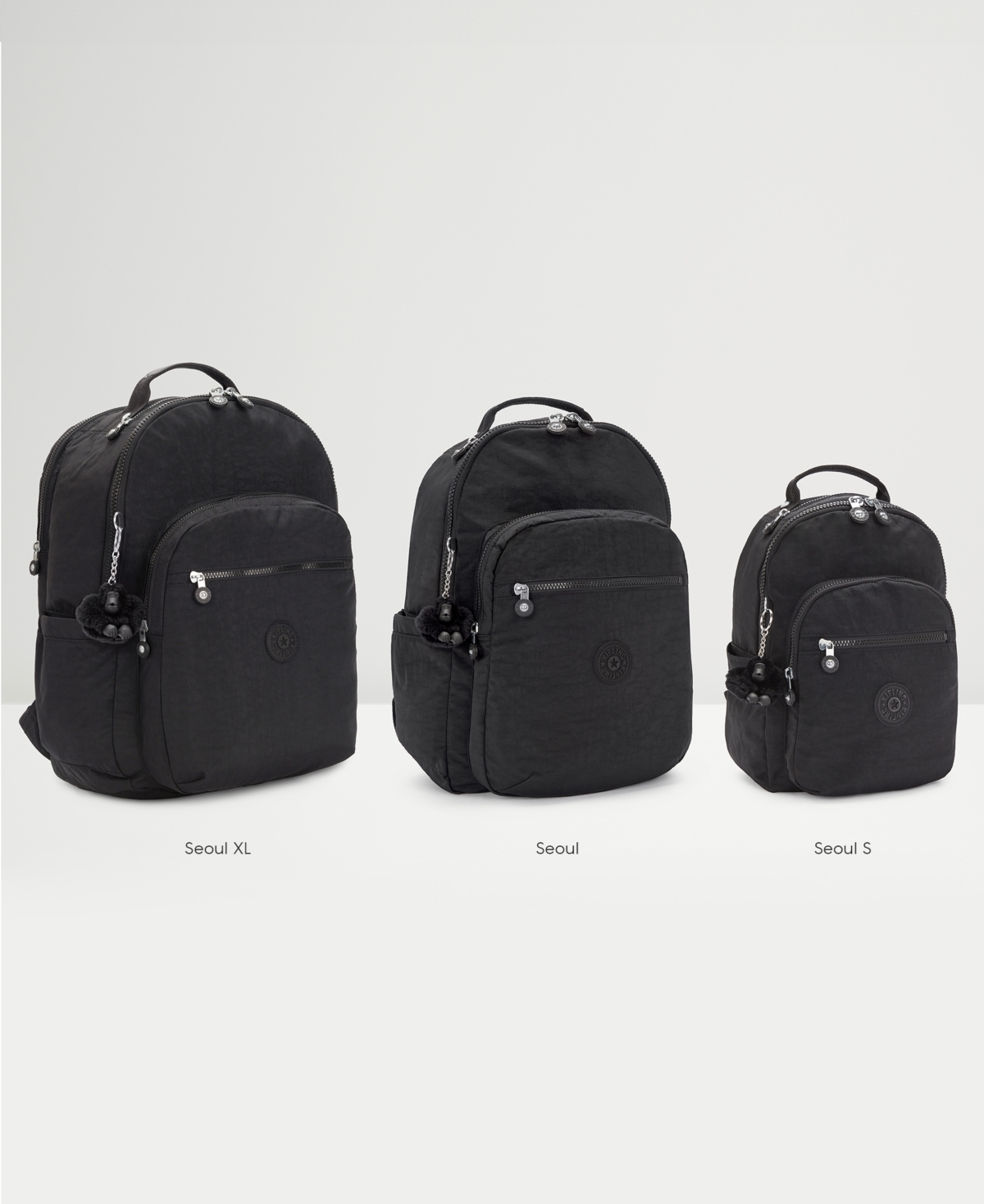 Kipling Seoul Go Large Backpack In Signature Beige Embossed | ModeSens