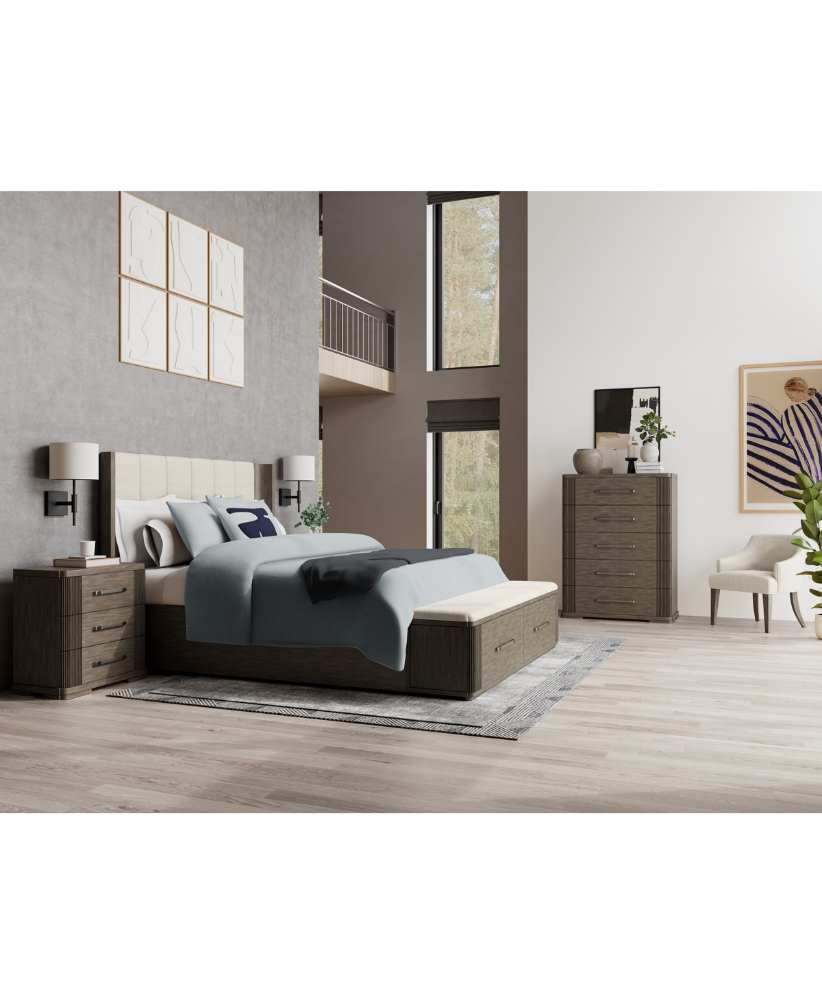 Click here for Frandlyn 3-Pc. King Bedroom Set (Storage Bed  Ches... prices