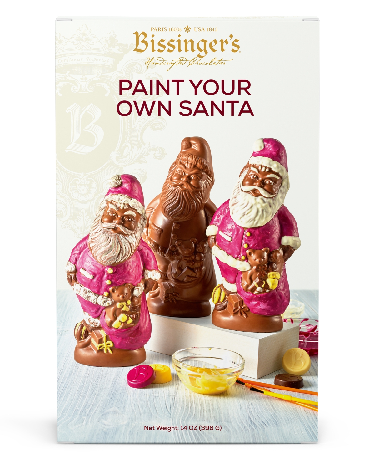 Click here for Milk Chocolate Paint-a-Santa  10oz prices
