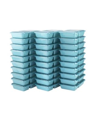 Good Cook Meal Prep Rectangle Two Compartment 30 Pack Container - Macy's