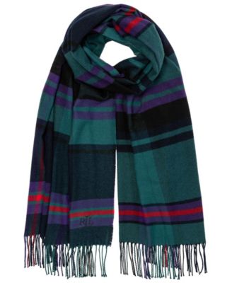 Lauren Ralph Lauren Exploded Plaid Scarf - Macy's