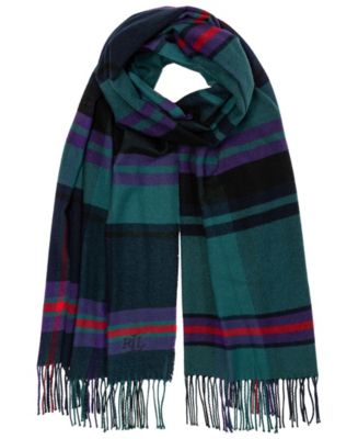 Lauren Ralph Lauren Exploded Plaid Scarf - Macy's