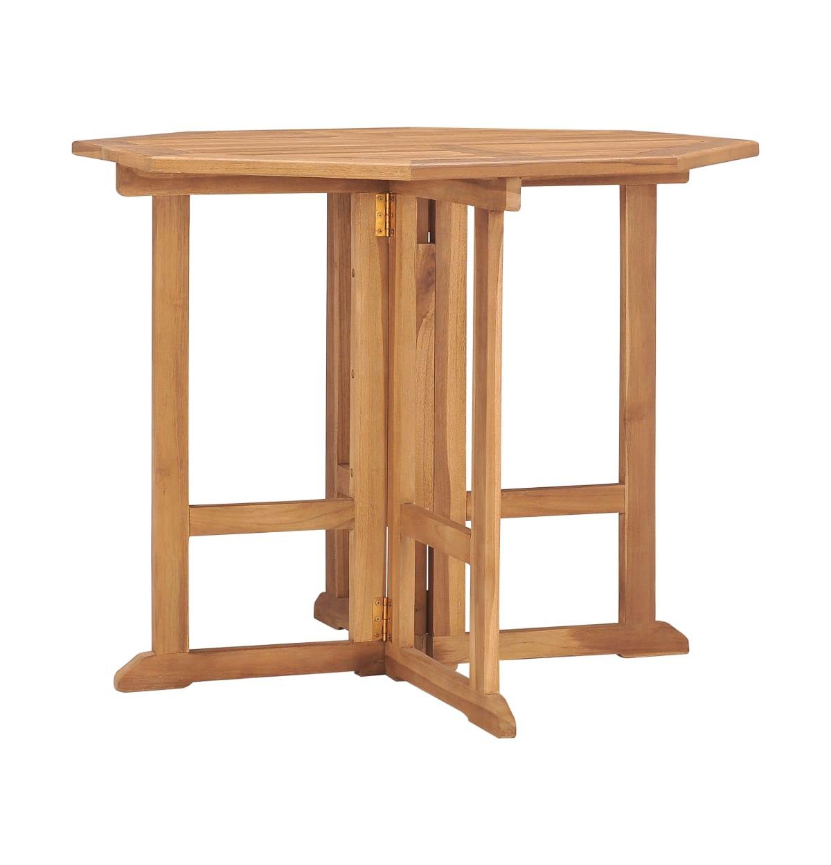 Click here for vidaXL Folding Patio Dining Table 35.4x35.4x29.5 S... prices
