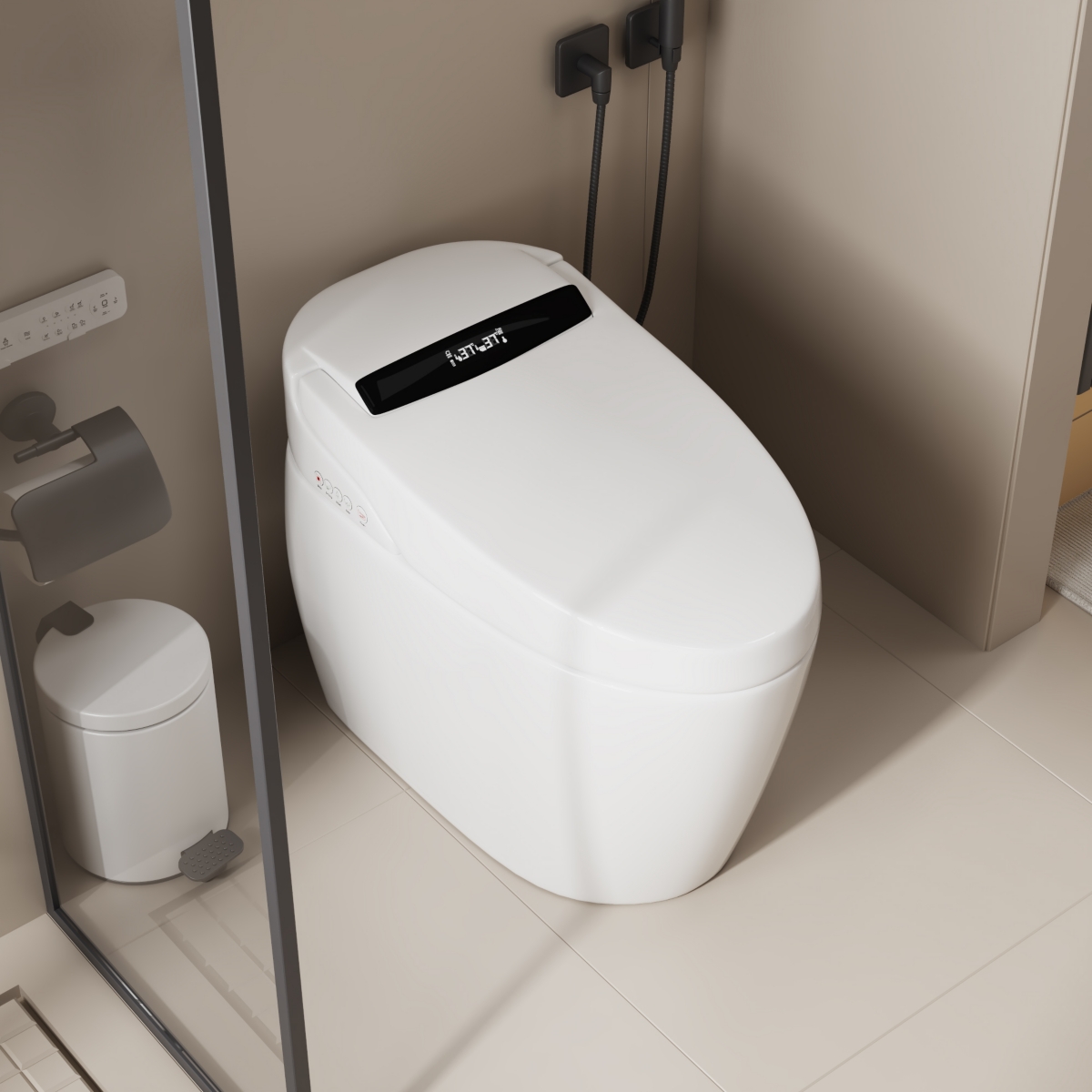 Click here for Lalahoo Smart Toilet Tankless Bidet Toilet  One Pi... prices