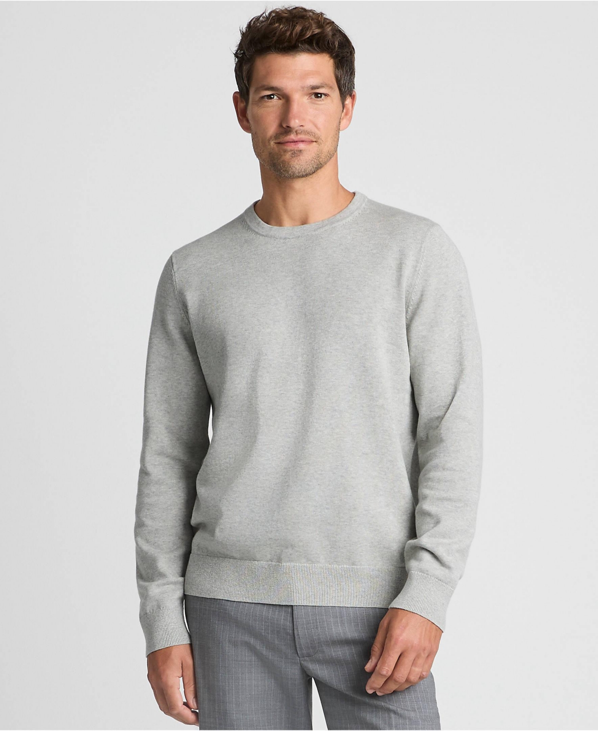 Click here for Lands End Mens Fine Gauge Cotton Crew Neck Sweater... prices