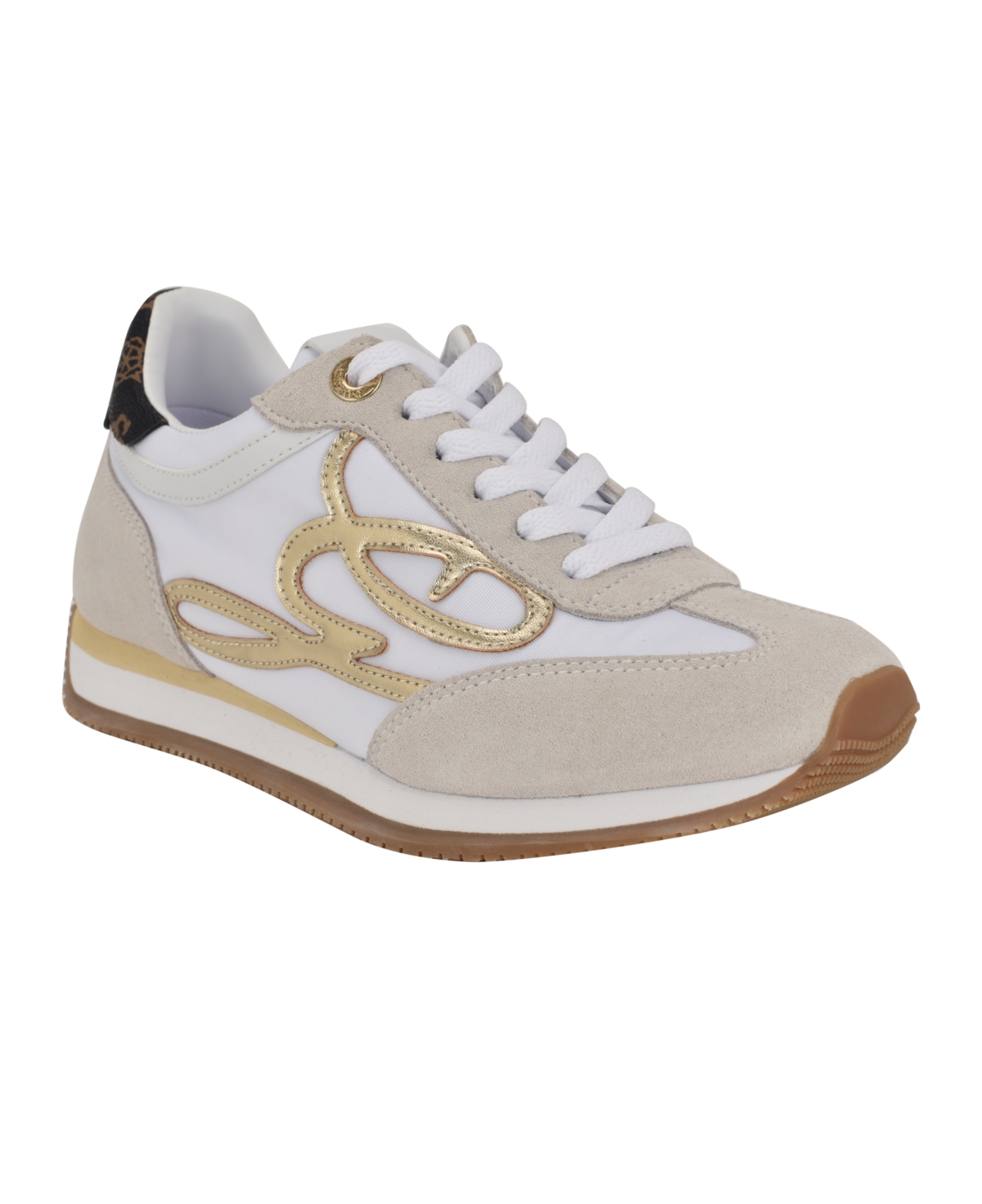 Click here for Guess Womens Skroll Logo-Appliqued Low Profile Jog... prices