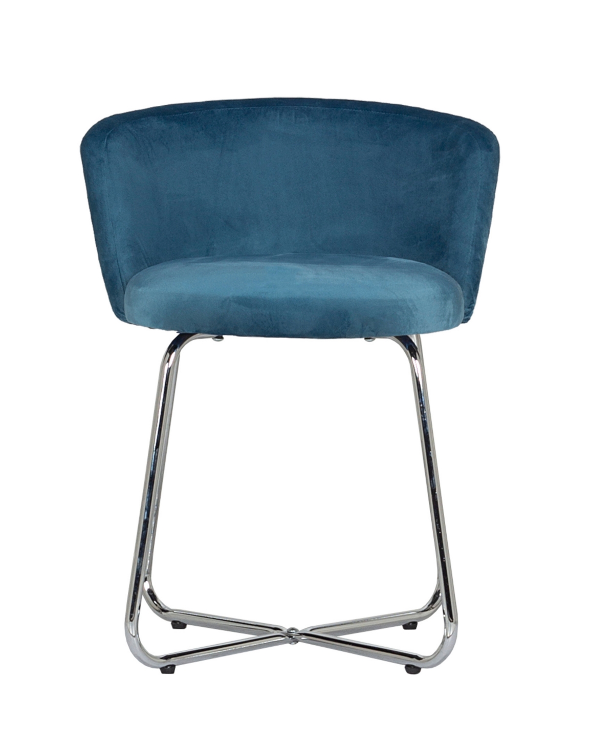 Click here for Hillsdale 25 Metal Marisol Vanity Stool - Blue prices