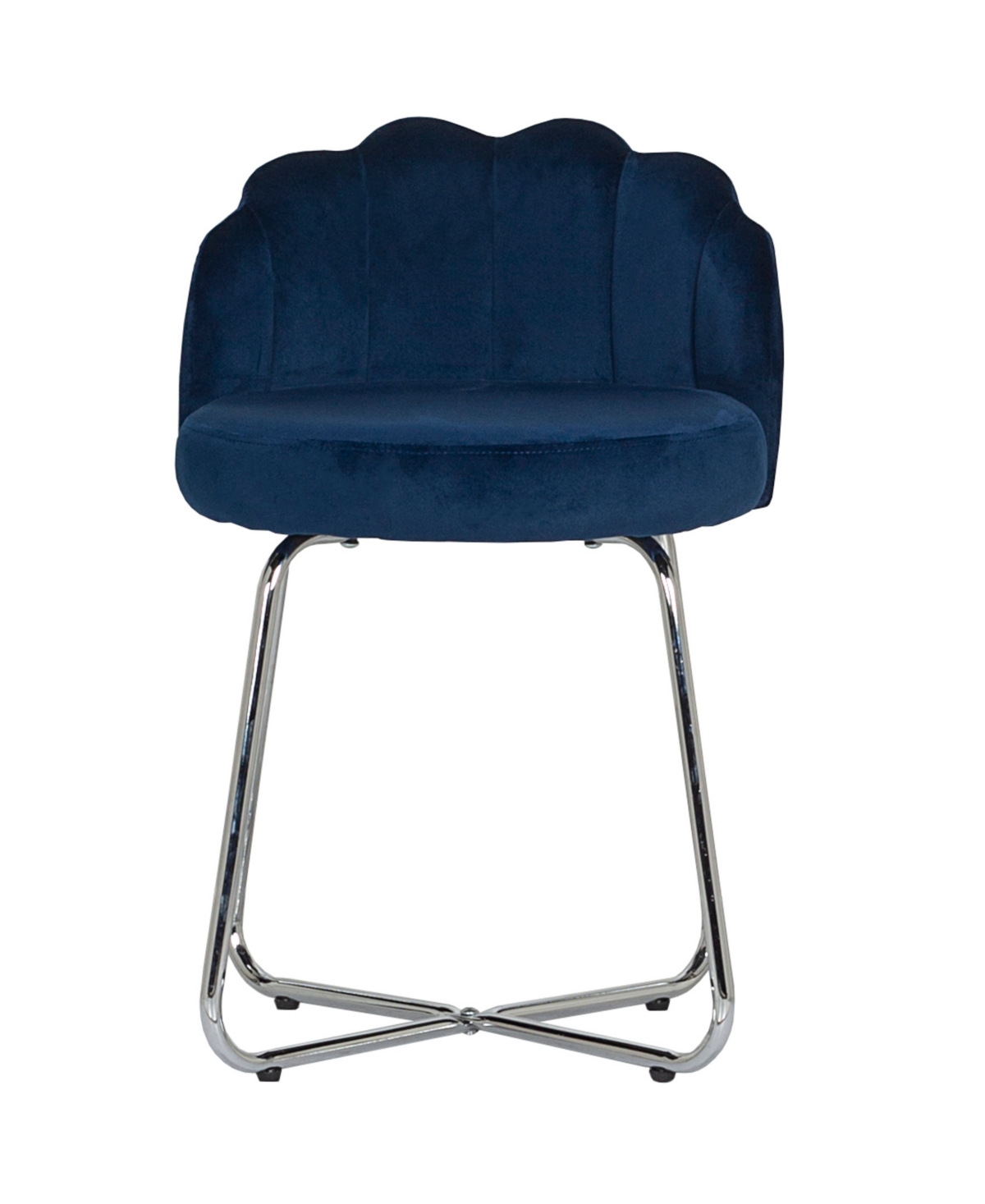 Click here for Hillsdale 25.25 Metal Catalina Vanity Stool - Blue prices