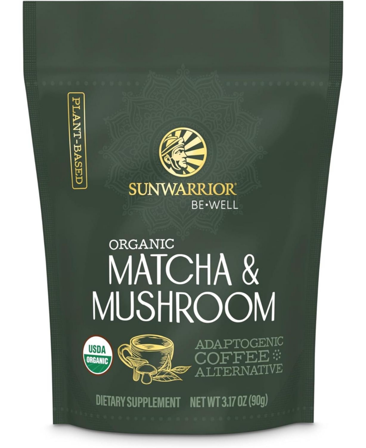 Click here for Sunwarrior Be Well Organic Matcha and Mushroom Pow... prices