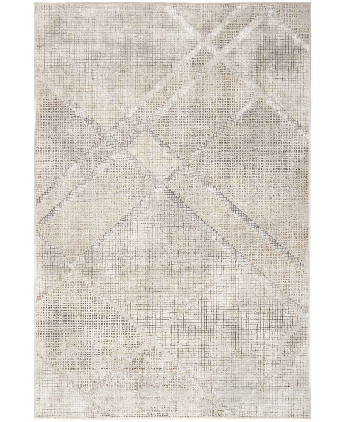 Click here for Nourison Home Iliana ILI03 710x910 Area Rug - Gray prices
