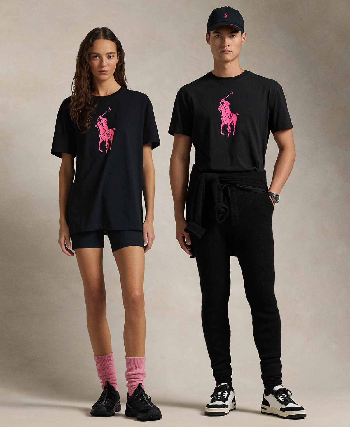 Click here for Polo Ralph Lauren Womens Pink Pony Crewneck T-Shir... prices