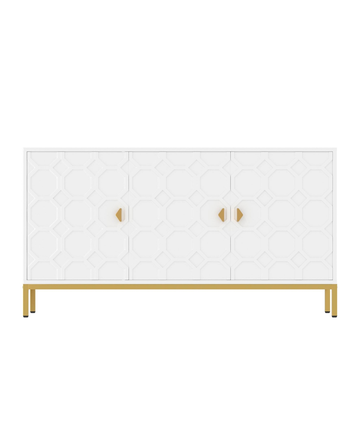 Click here for Freestanding Storage Cabinet 3-Door Accent Cabinet... prices