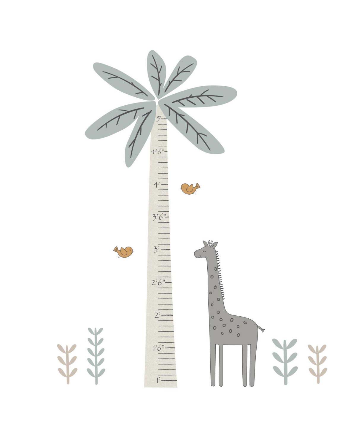 Click here for Lambs & Ivy Jungle Adventure Tree with Giraffe Wal... prices