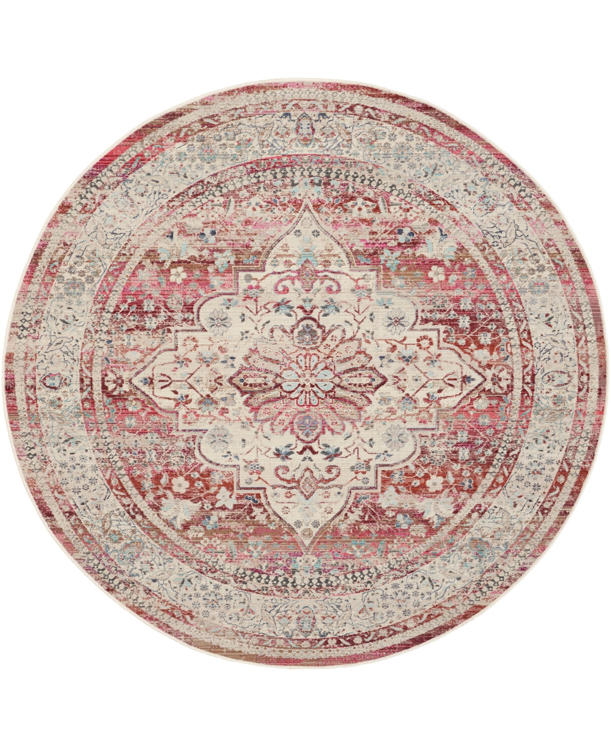 Click here for Nourison Home Vintage Kashan VKA07 6x6 Round Area... prices