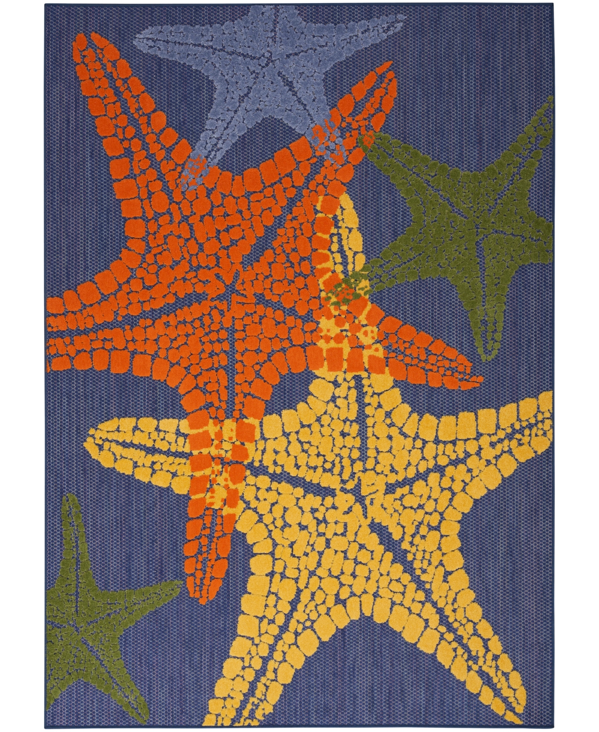 Click here for Nourison Home Aloha ALH28 53x75 Area Rug - Blue/Mu... prices