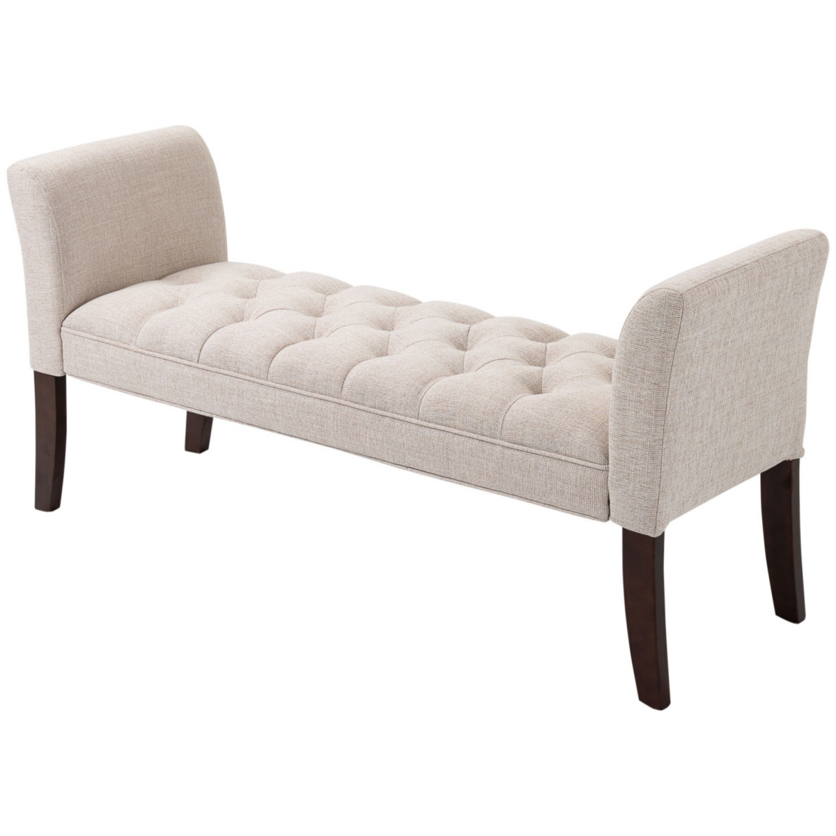 Click here for End of Bed Bench with Button Tufted Design  Uphols... prices