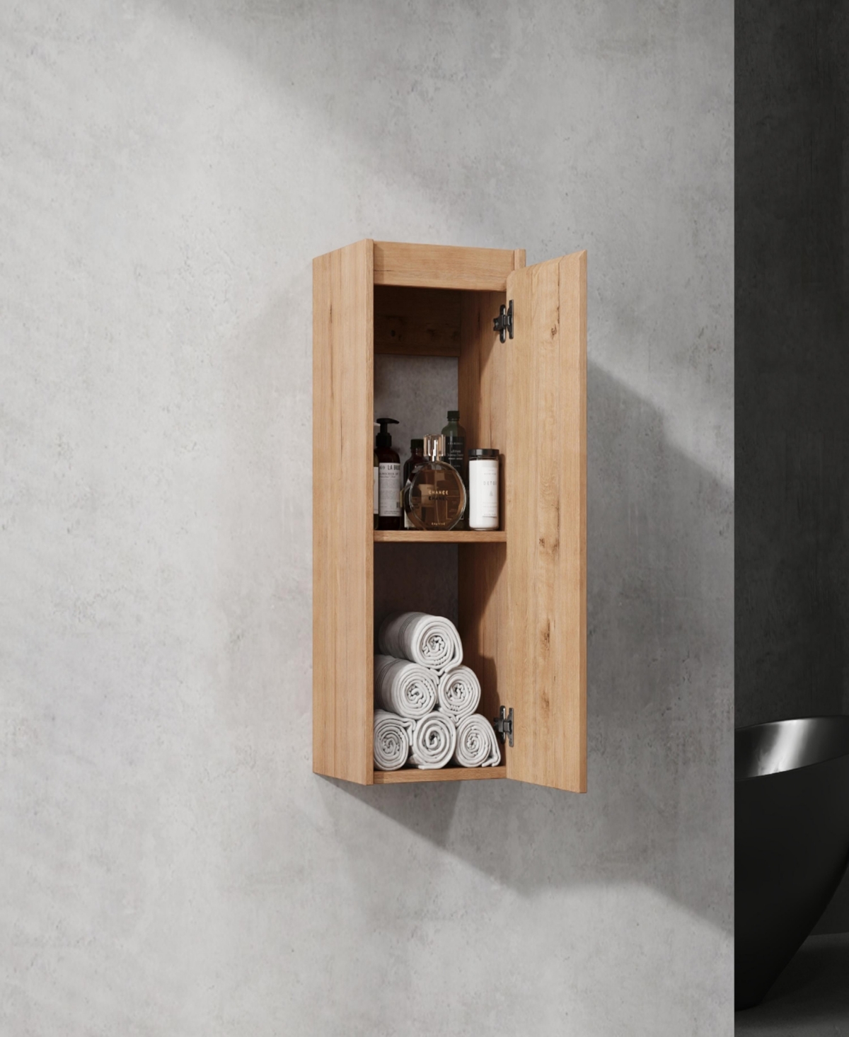 Click here for Streamdale Modern Floating Bathroom Side Cabinet w... prices