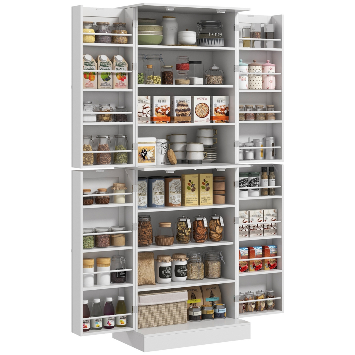Click here for 65" Kitchen Pantry Cabinet  Modern Storage Ca... prices