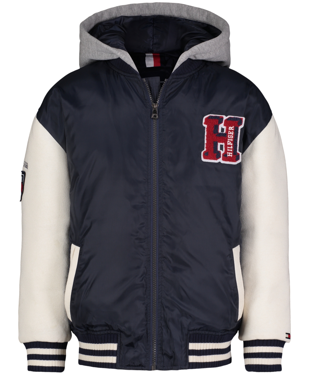 Click here for Tommy Hilfiger Big Boys Tommy Relaxed Fit Bomber J... prices