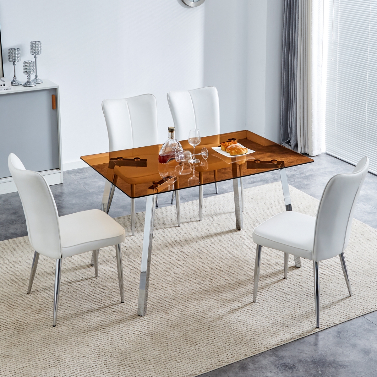 Click here for Streamdale Furniture Table and chair set. Large mo... prices