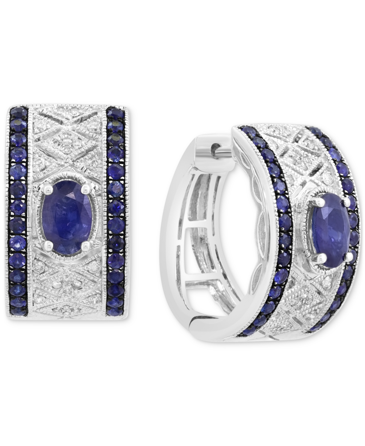 Click here for Effy Blue Sapphire (1-5/8 ct. t.w.) & Diamond (1/5... prices