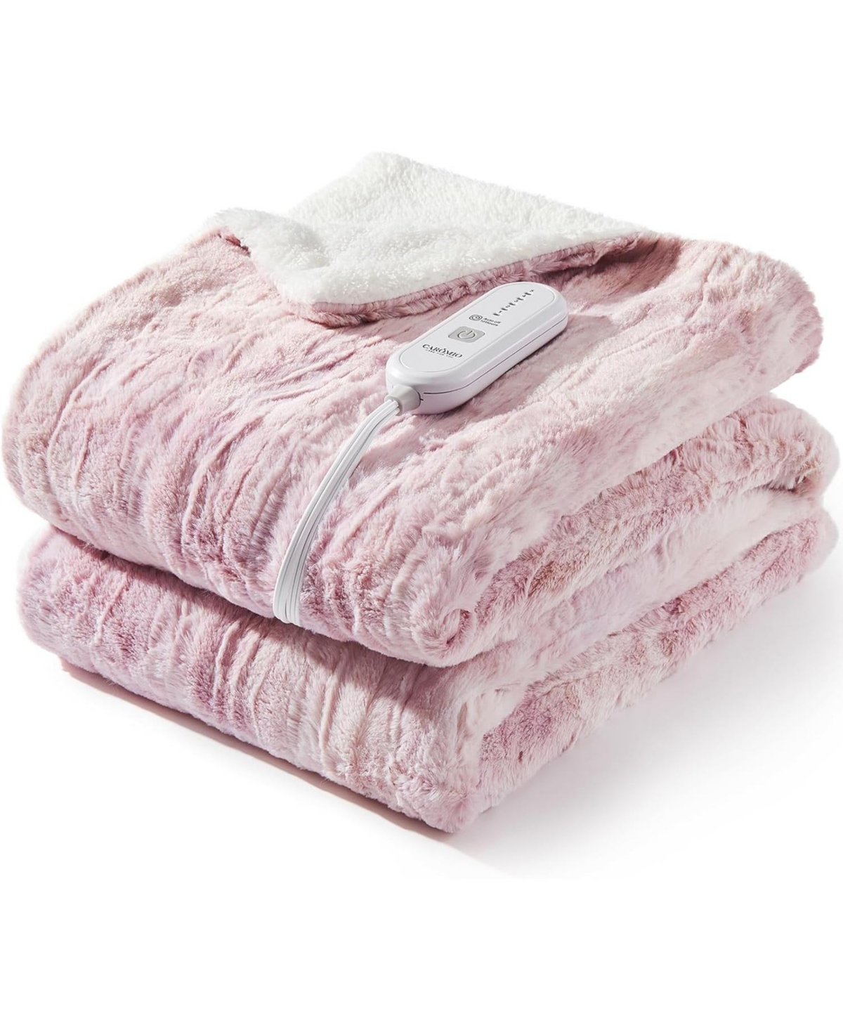 Click here for Caromio Tie-Dye Pv Plush Sherpa Electric Heated Th... prices