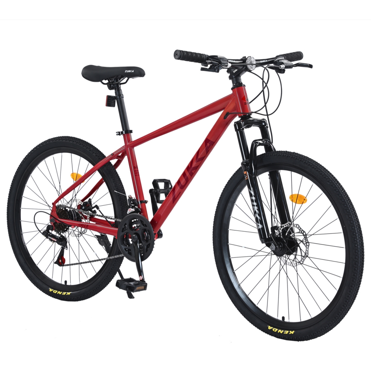 Click here for Streamdale 24 Speed 26" Mountain Bike - Red prices