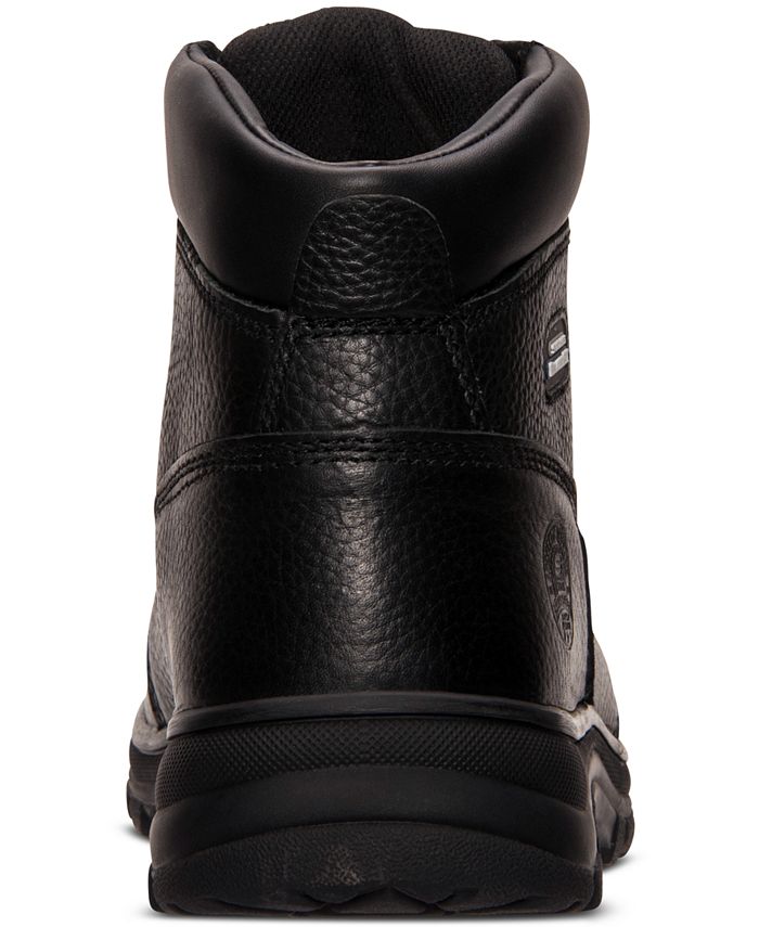 Skechers Men's Relaxed Fit: Workshire - Condor Boots from Finish Line ...