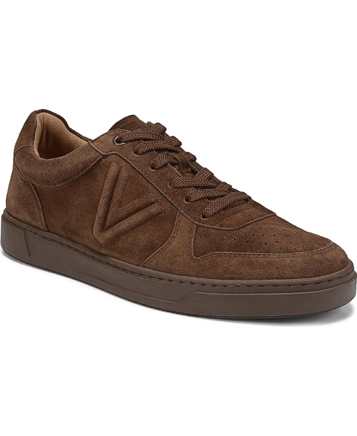 Vionic Mens Lucas Sneakers - Dark brown suede
