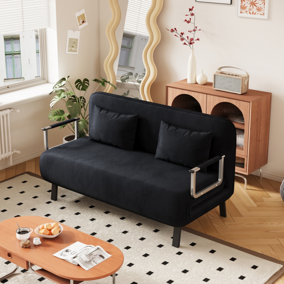 Click here for Streamdale Furniture Velvet Lounge Chair Comfort f... prices