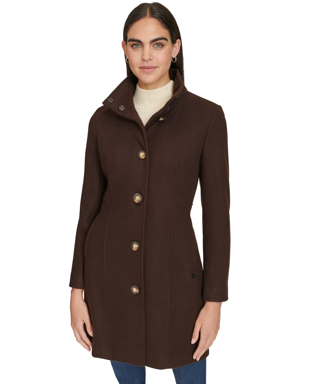Click here for Calvin Klein Womens Walker Coat  Created for Macys... prices