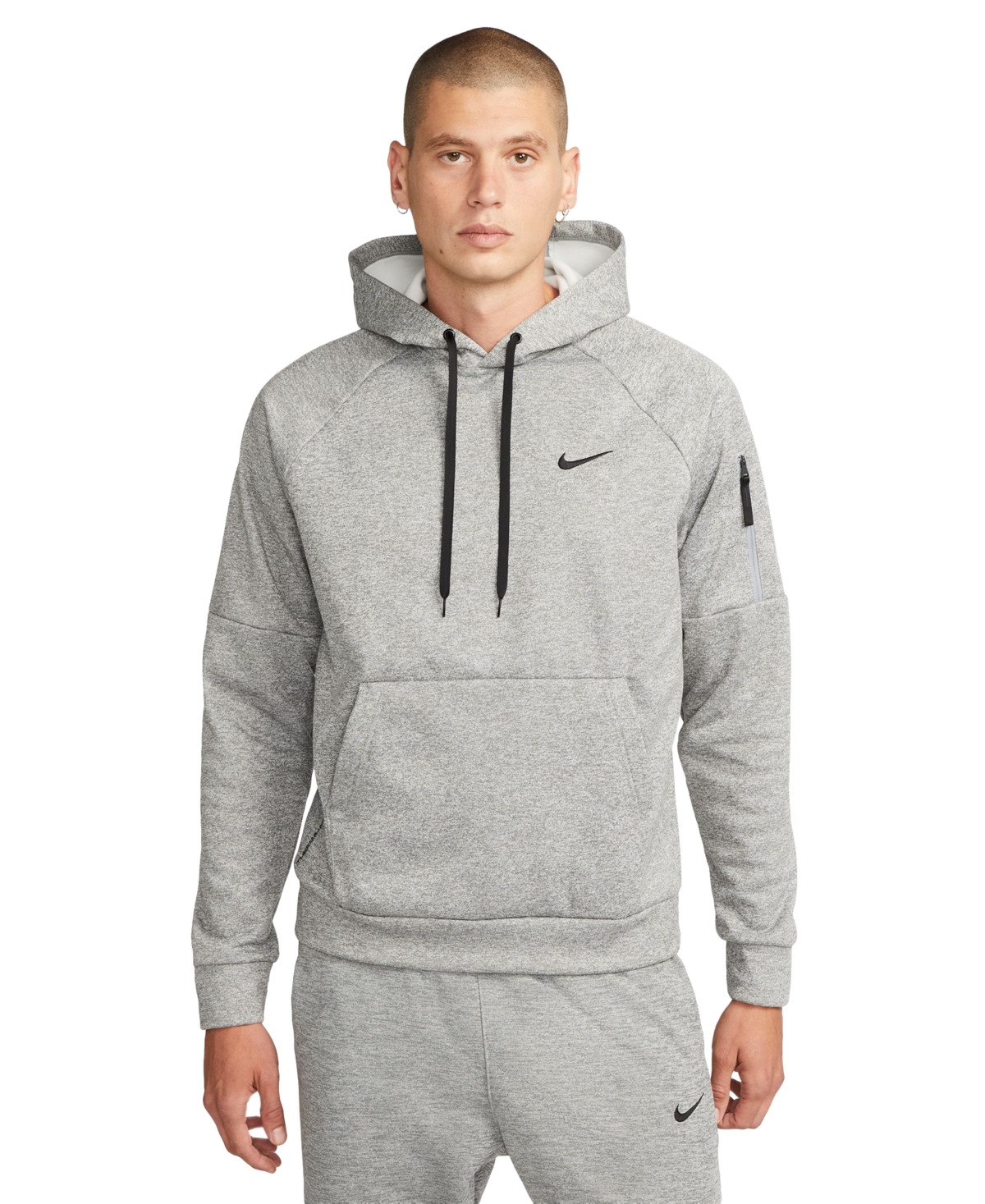 Click here for Nike Mens Therma-fit Long-Sleeve Logo Hoodie - Dar... prices