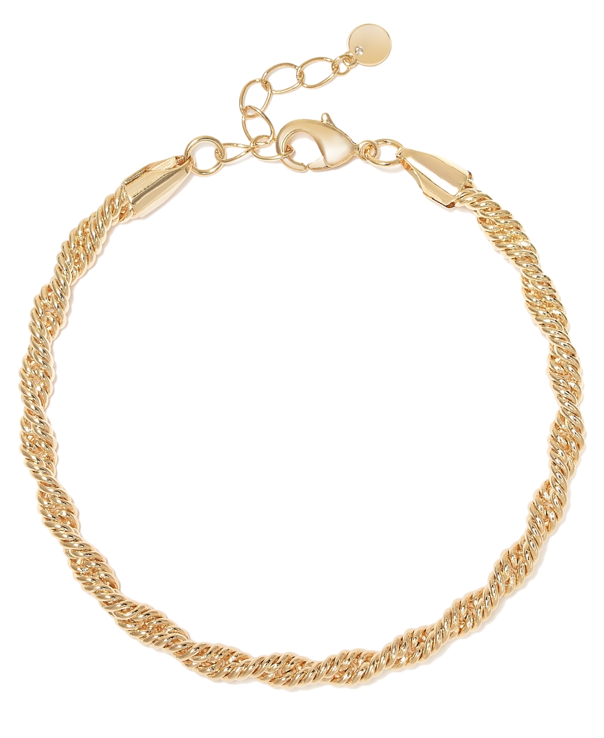 Click here for And Now This Silver  Gold Plated Brass Twisted Cha... prices