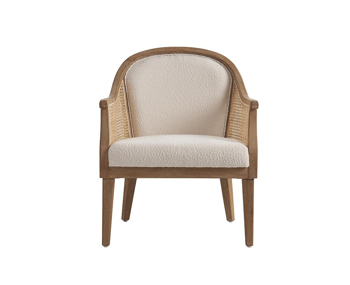 Click here for Hulala Home Werner Farmhouse Rattan Solid Wood Arm... prices
