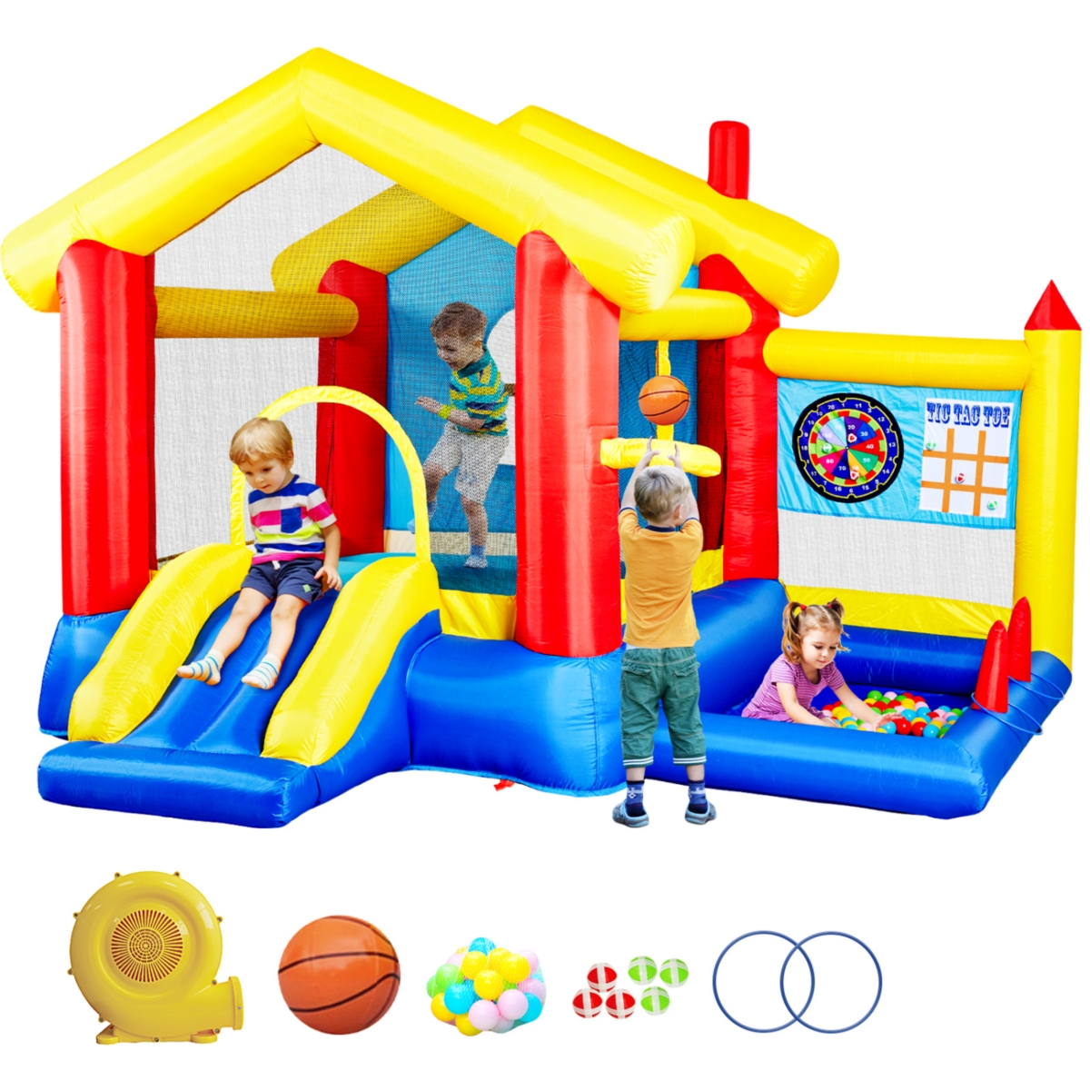 Click here for Streamdale 8-in-1 Inflatable Bounce House Adventur... prices