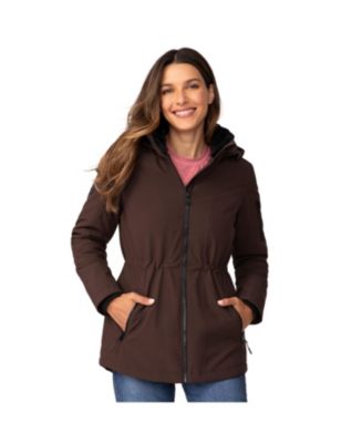 Free Country Women's Thermo Super Softshell Zip Up Jacket - Macy's