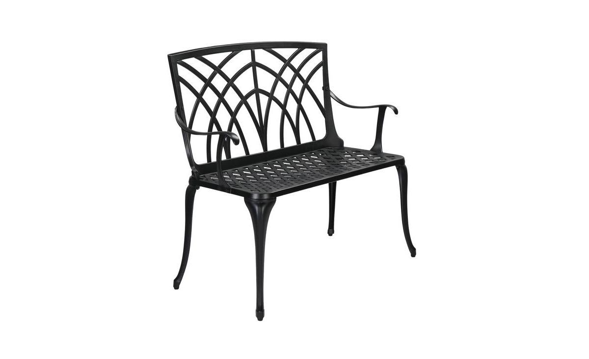 Click here for Slickblue 38-Inch Outdoor Aluminum Bench with Orch... prices