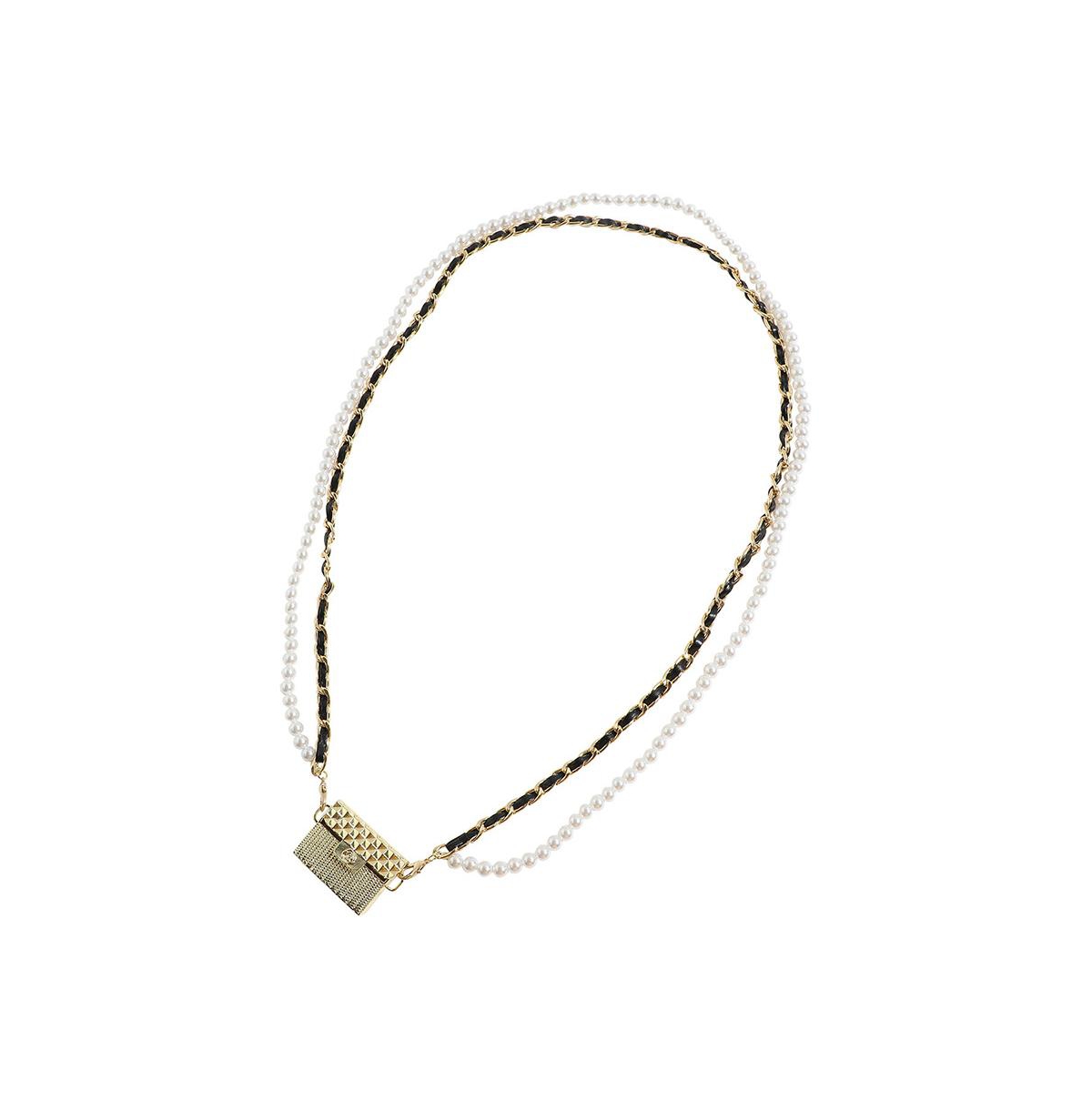 Click here for Sohi Womens Micro Bag Bodychain - Black prices