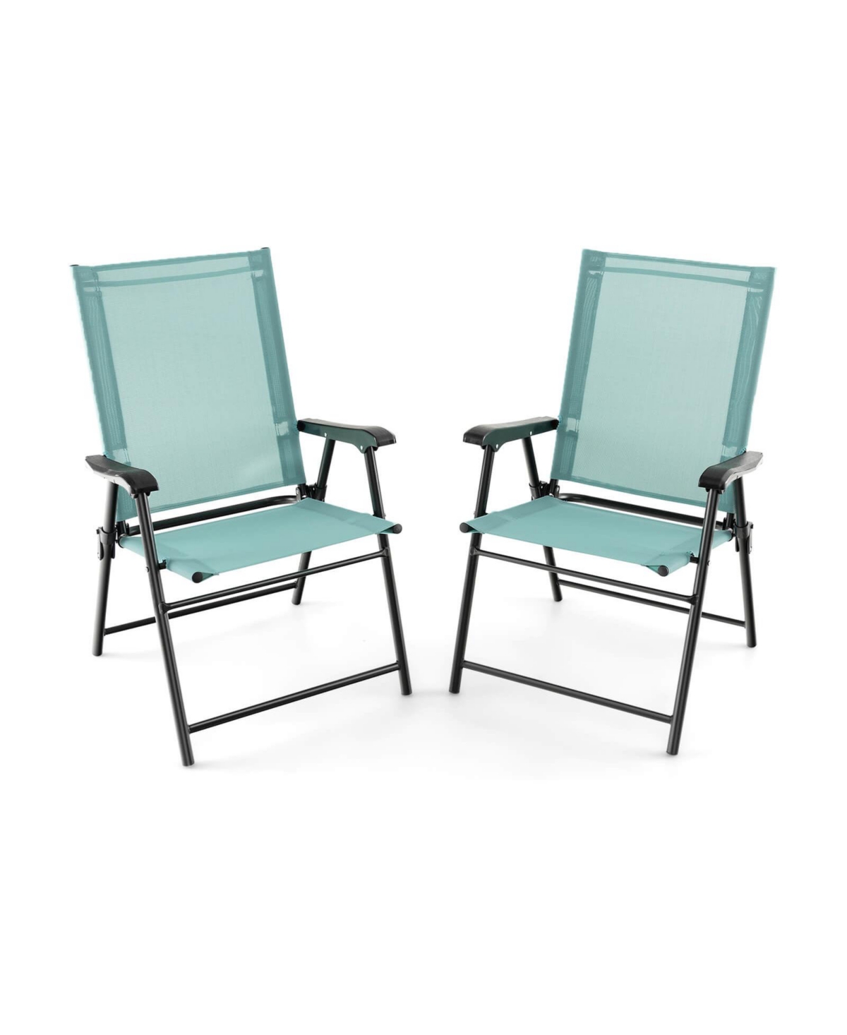 Click here for Sugift Patio Dining Chair Set of 2 with Armrests a... prices