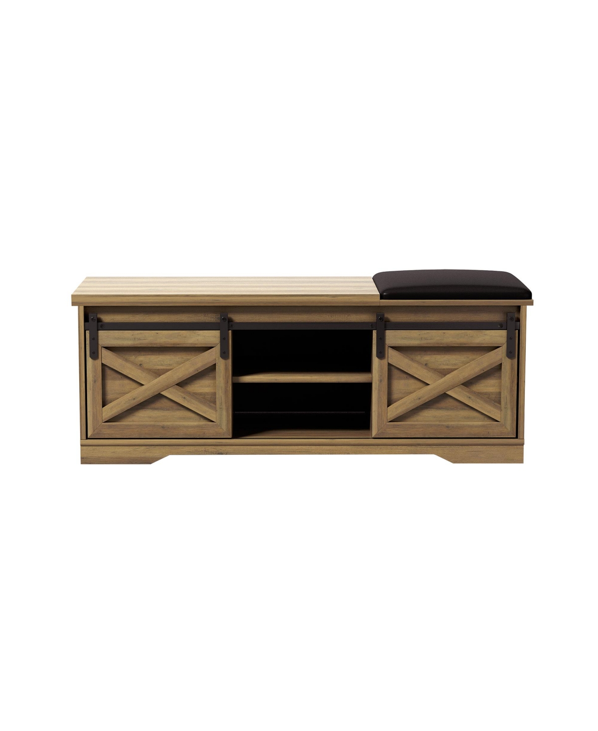 Click here for Slickblue 47 Inch Modern Farmhouse Sliding X Barn... prices