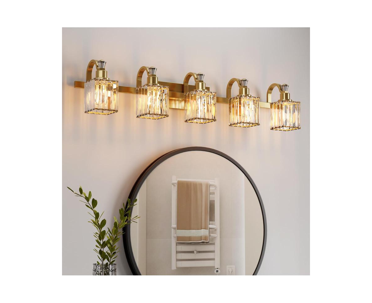 Click here for gaomon Bathroom Vanity Light Fixtures Modern Cryst... prices