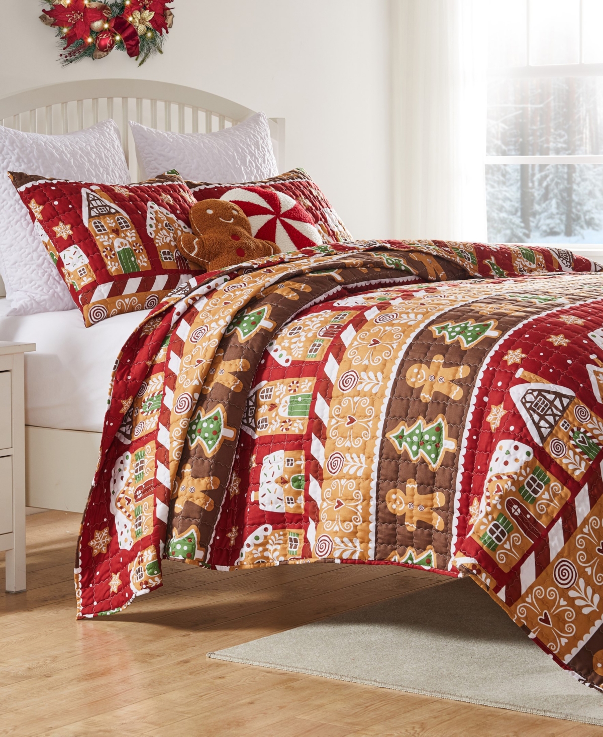 Click here for Greenland Home Fashions Gingerbread Lane Holiday 3... prices