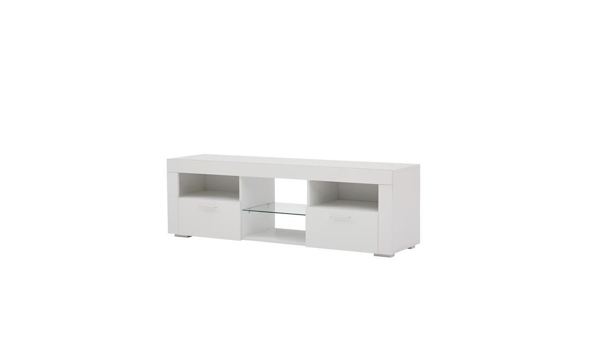Click here for Slickblue Sleek White Modern Tv Stand with Led Lig... prices