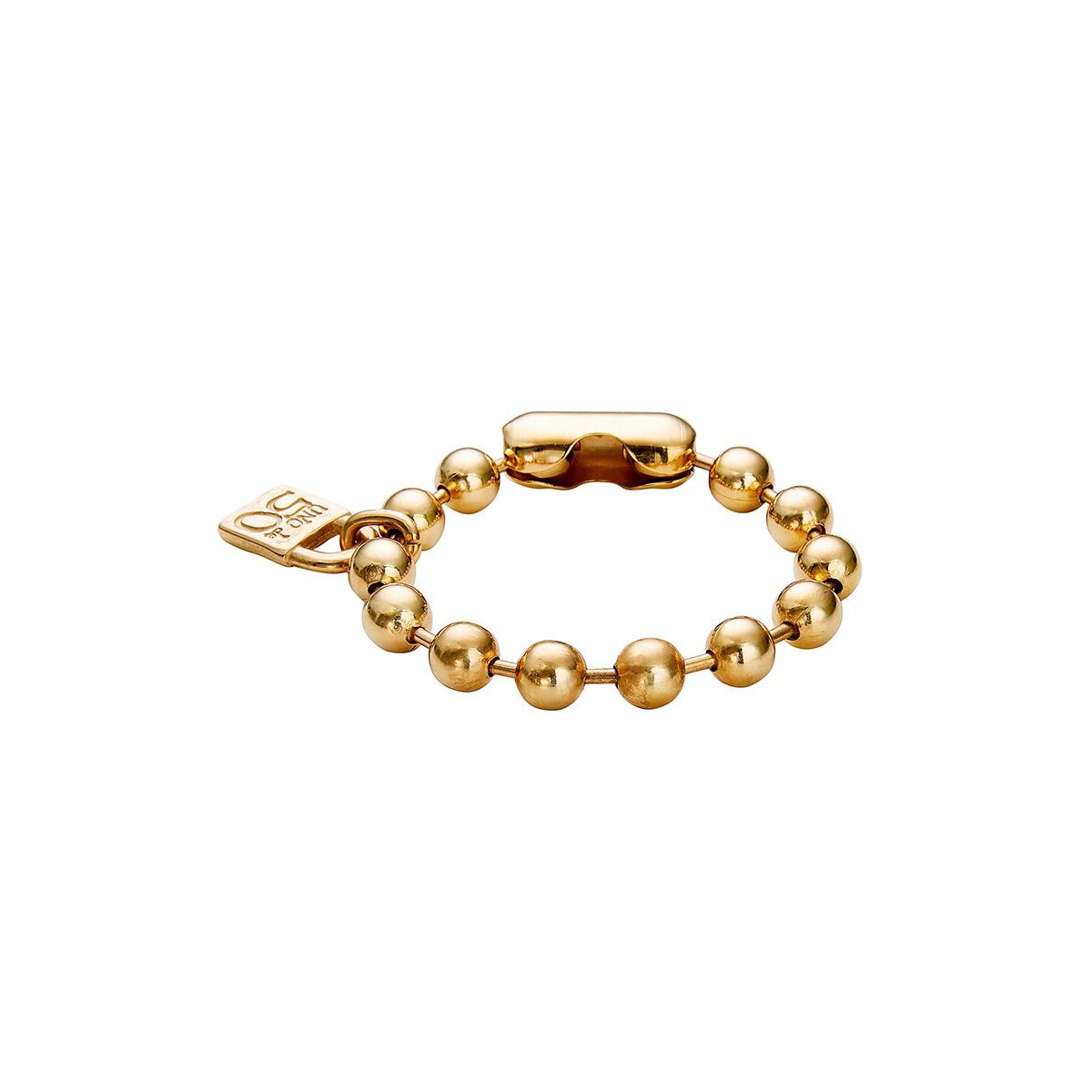 Click here for UNOde50 Sterling Silver and 18k Gold Padlock Charm... prices