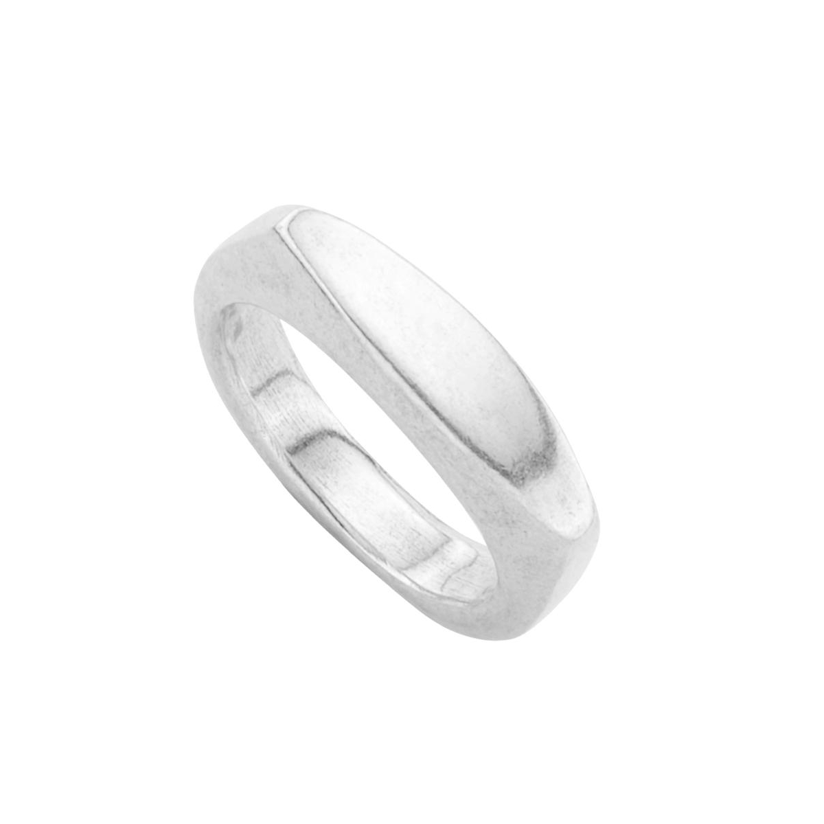 Click here for UNOde50 Sterling Silver Irregular Design Metal Rin... prices